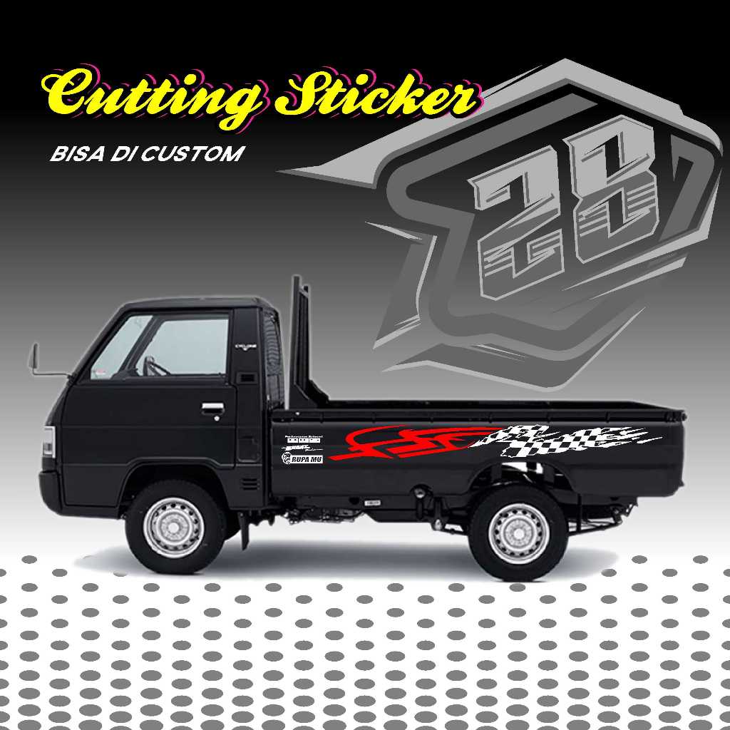 Jual STICKER STRIPING TRUK, BISA DI CUSTOM | Shopee Indonesia