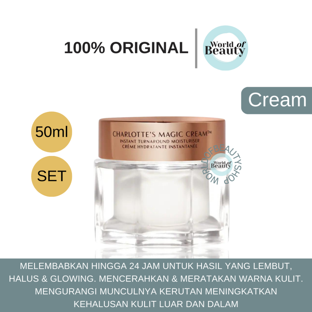 Jual WOBS | ORIGINAL CT Magic Water Cream / Magic Cream Instant ...