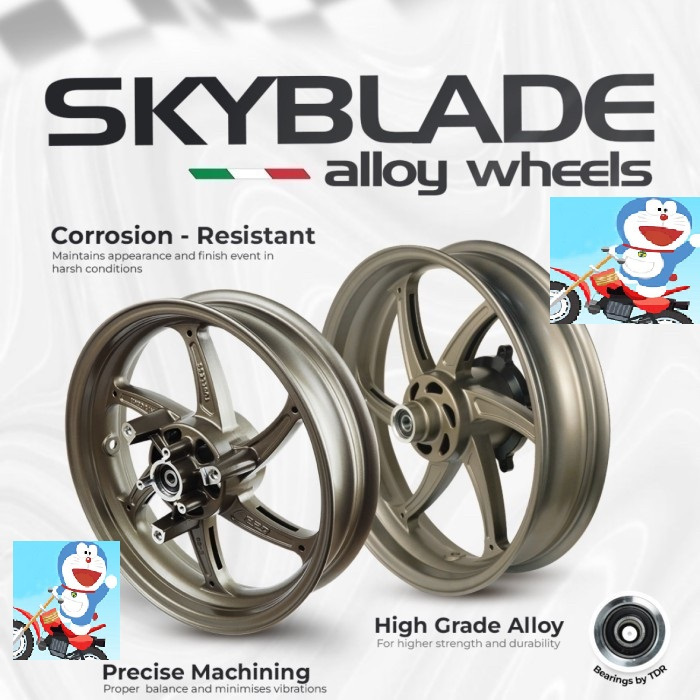 Jual Velg RPD yamaha new nmax velg racing titanium rpd all new nmax DR ...