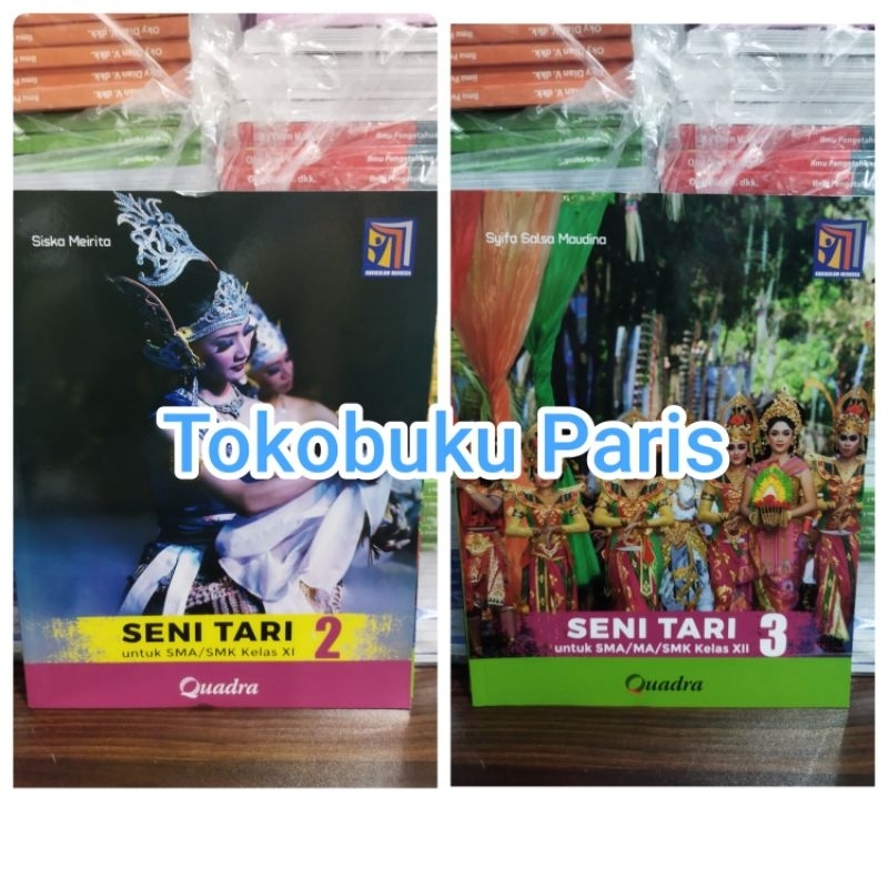 Jual ORI Buku Seni Tari sma ma kelas 2 11 XI, 3 12 XII Kurikulum Merdeka Quadra | Shopee Indonesia