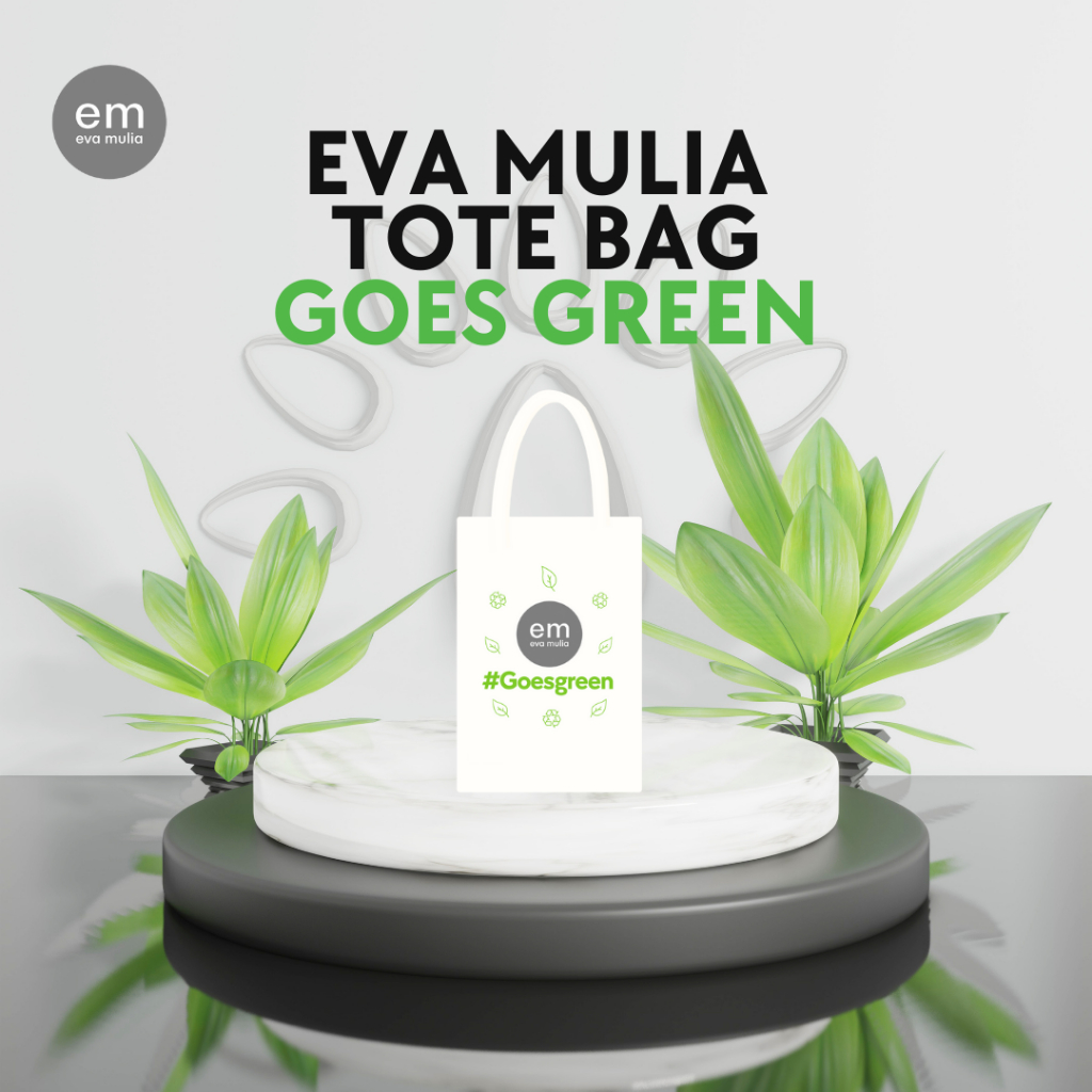 Jual Eva Mulia Tote Bag Goes Green - Gift Only | Shopee Indonesia