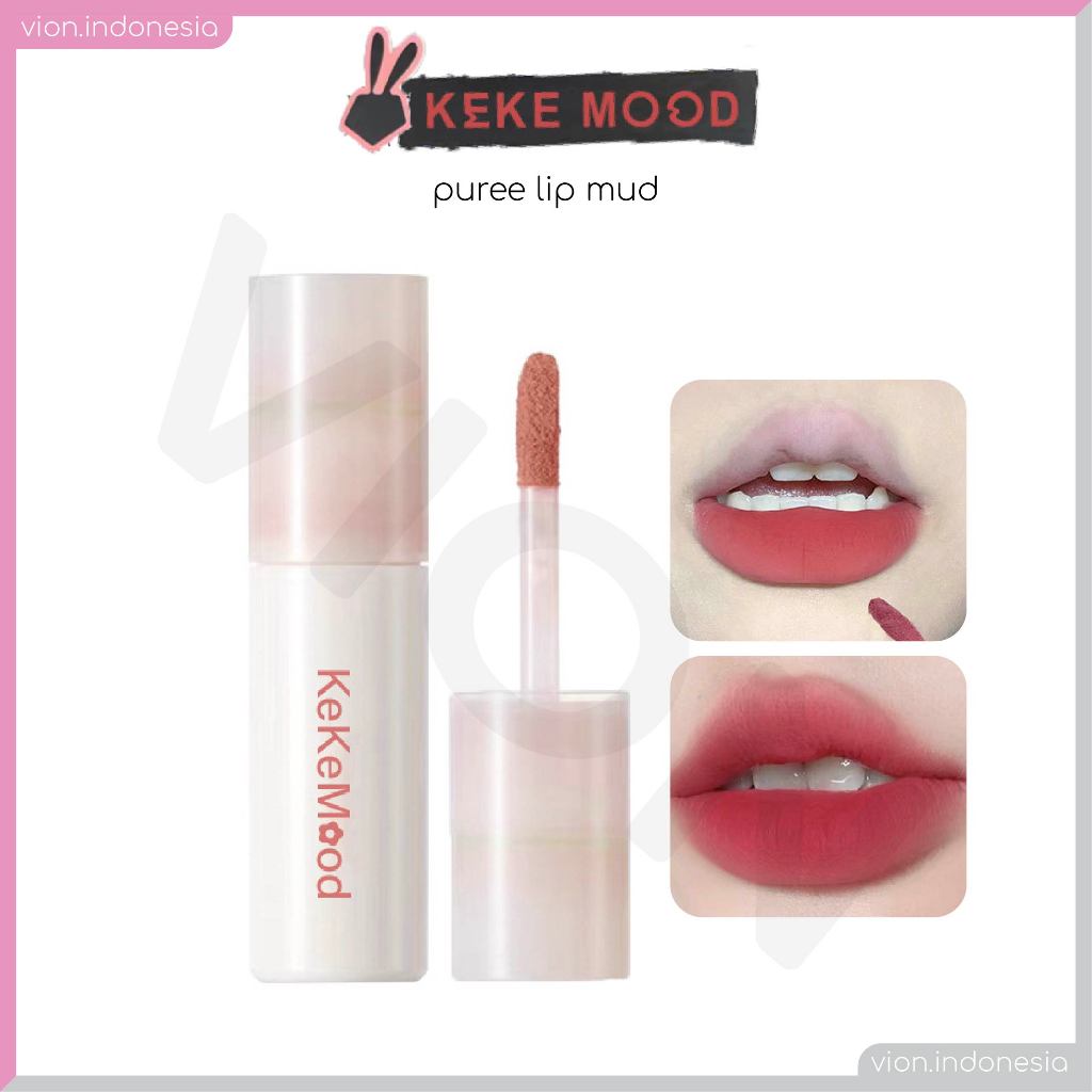 Jual KEKEMOOD Puree Lipstick Lip Mud Lipglaze Lipstick Velvet Mud Ombre ...