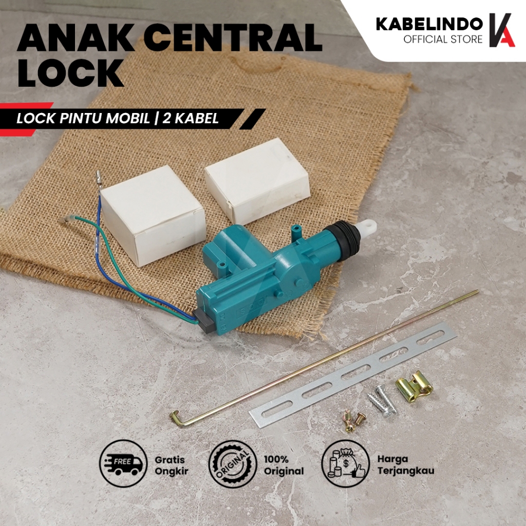 Jual Anak Central Lock 2 Kabel / Central Lock Pintu Mobil Penumpang ...