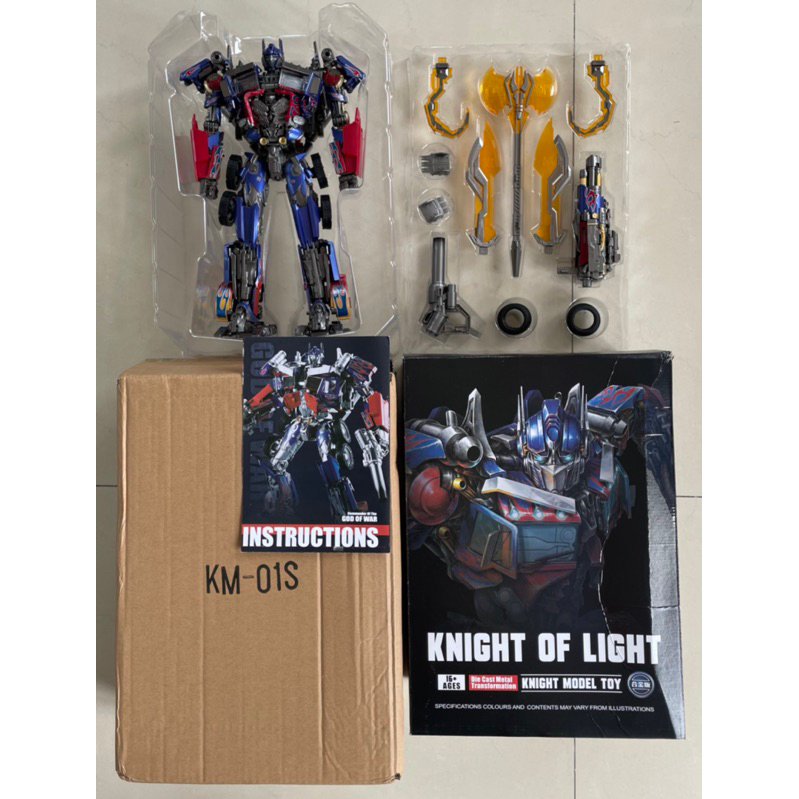 Jual Black Mamba BMB KM-01S Optimus Prime OS KO Transformers Robot ...