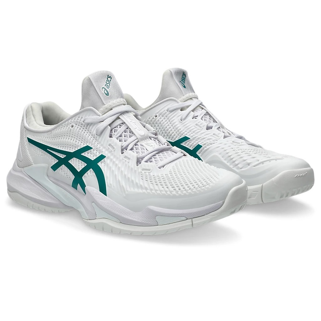 Jual Sepatu Tenis Asics Court FF3 White Pitch Green/Tennis Shoe Asics ...