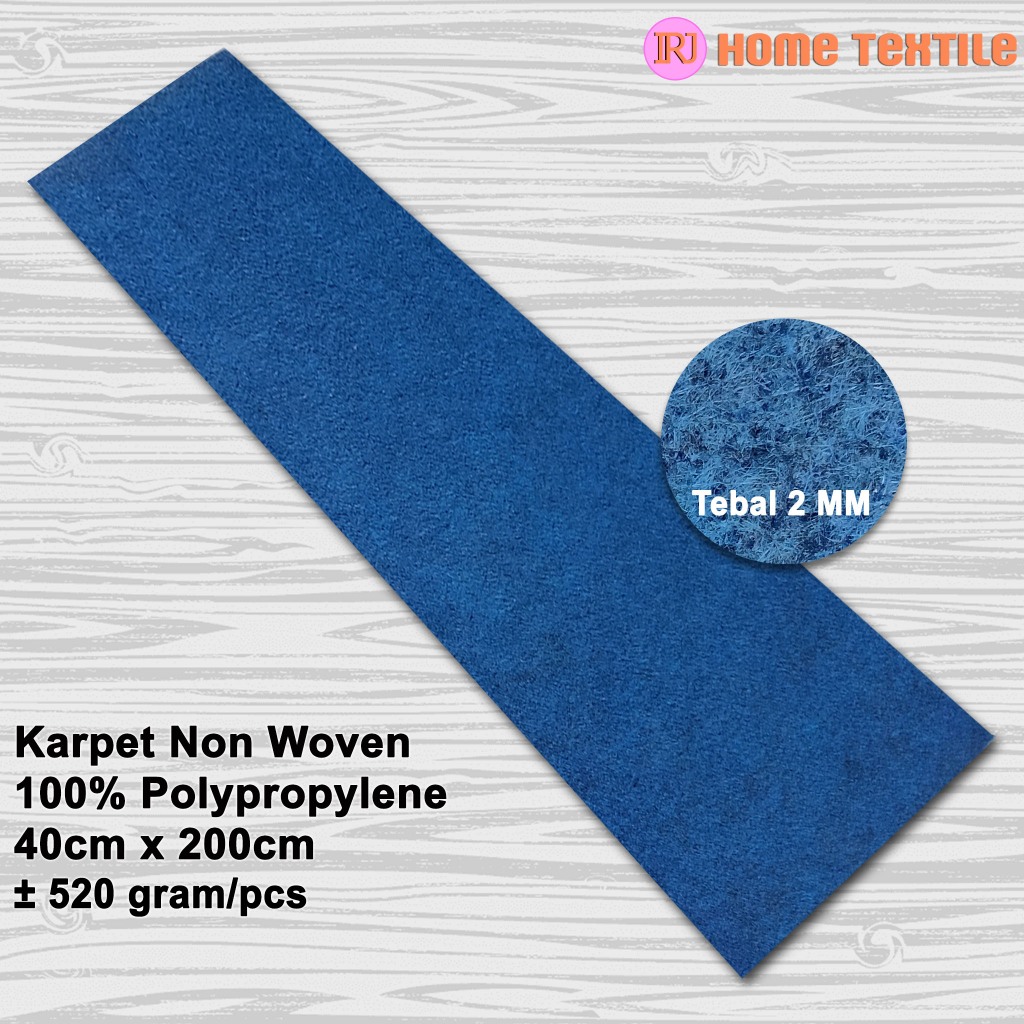 Jual Miralon Karpet polos bludru non woven felt kerajinan tangan anak ...