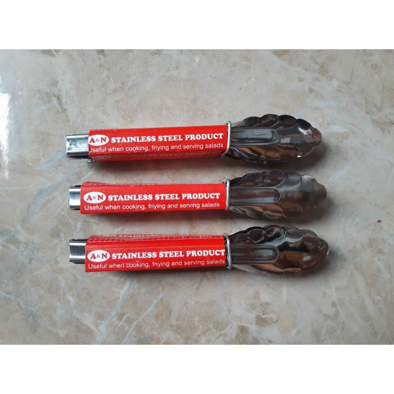 Jual CAPITAN MAKANAN / PENJEPIT MAKANAN / PENJEPIT GORENGAN / JEPIT KUE ...