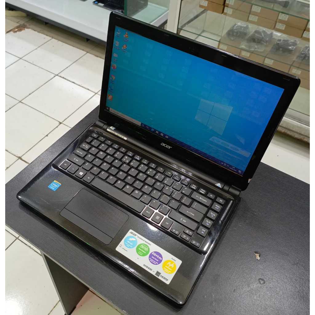 Jual Laptop Leptop Acer second bekas 14inc Intel Ram 8GB HDD 500GB Seken untuk kuliah kantoran ...