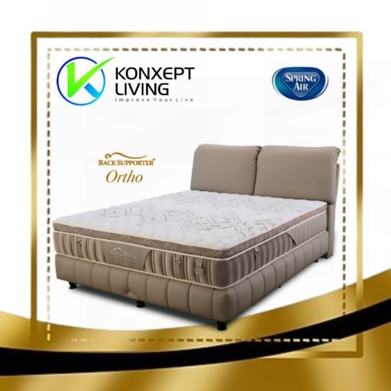 Jual Spring Air Springbed Ortho Back Support Sandaran California ...