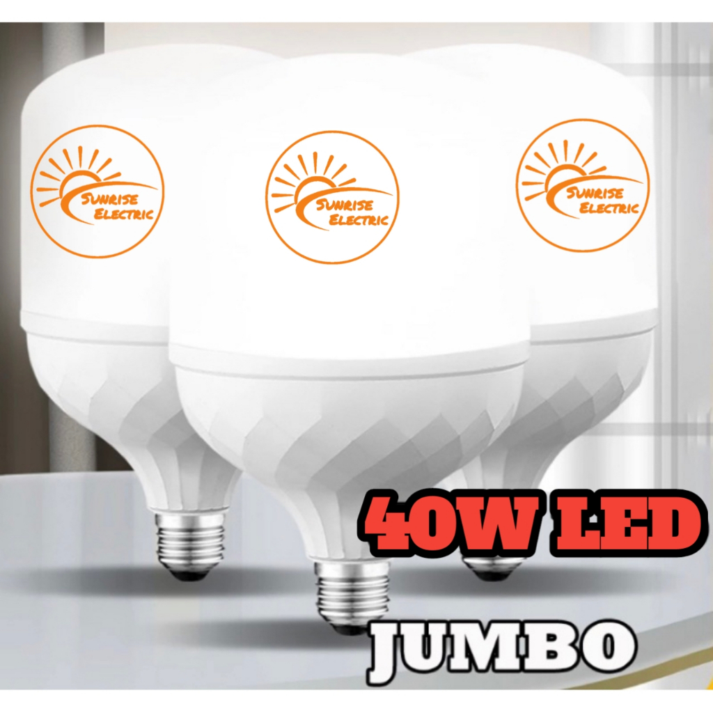 Jual Paket 3 Pcs Lampu Bohlam LED Premium Jumbo 40 Watt | Shopee Indonesia
