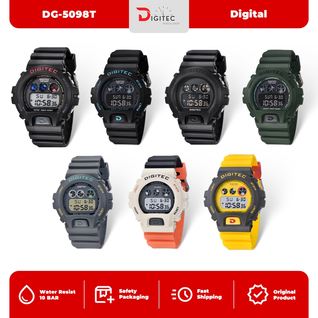 Jual Jam Tangan DIGITEC DG-5098/DG 5098/DG5098/DG 2098 Digitec Original ...