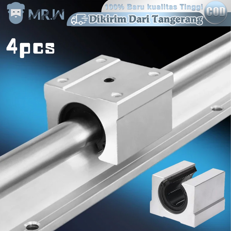 Jual 4pcs/Set SBR16UU Linear Block Bearing Sliding 16mm SBR16 Linear ...