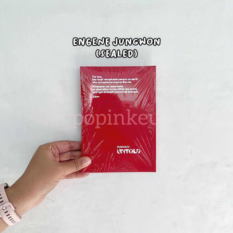 Jual [READY STOCK] ENHYPEN - 2nd Album [ROMANCE : UNTOLD] XO (PHOTOBOOK ...