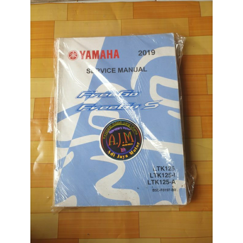 Jual Buku Petunjuk Service Manual Servis Yamaha Freego S Original B5D | Shopee Indonesia