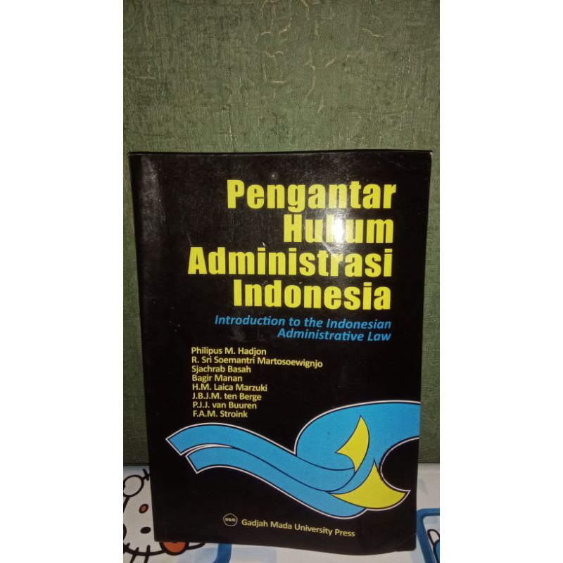 Jual Buku Pengantar Hukum Administrasi Indonesia | Shopee Indonesia