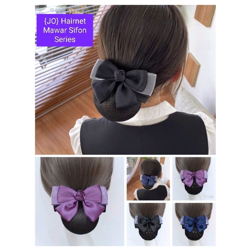 Jual {JO}Jepit rambut Sanggul Hairnet Harnet Pramugari Pelajar Perawat ...