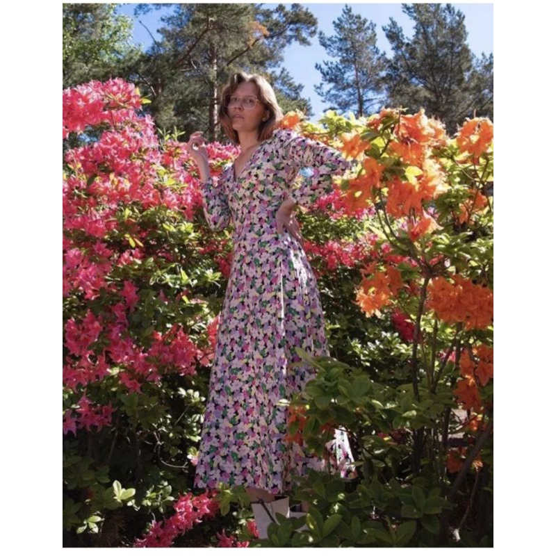 Jual Floral Maxi link CO 150+ADM(produk asli sold) | Shopee Indonesia