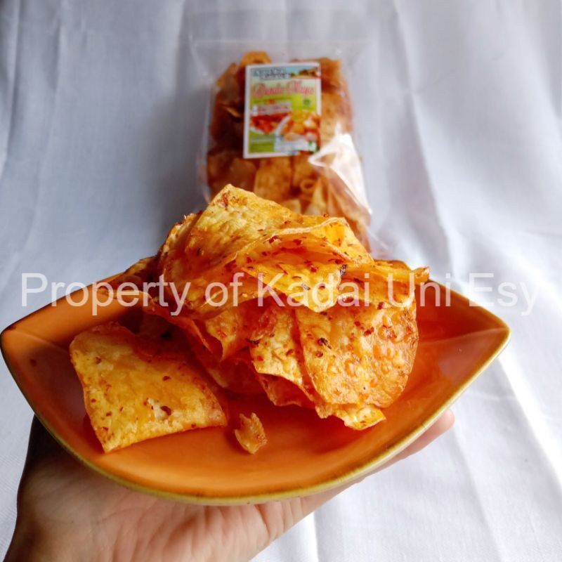 Jual Keripik Talas Cabe Kering Udang Bunda Naya 200g Pedas Gurih Khas ...