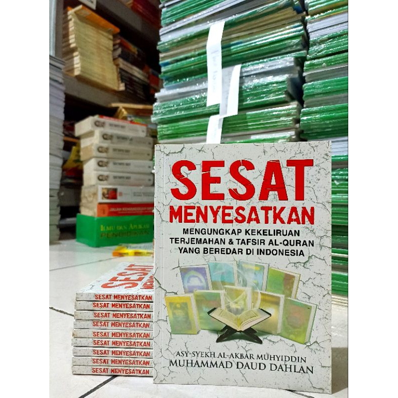 Jual ( PROMO BUKU MURAH ORIGINAL ) BUKU AGAMA ISLAM / SESAT MENYESATKAN ...