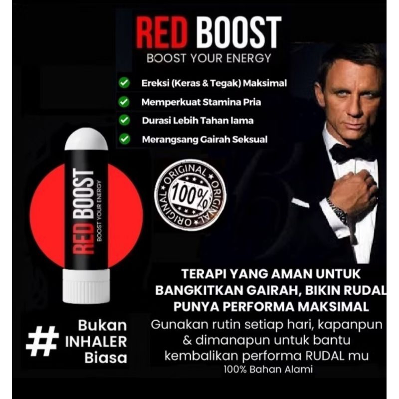 Jual RED BOOST INHALER HERBAL OBAT STAMINA PRIA HIRUP | Shopee Indonesia