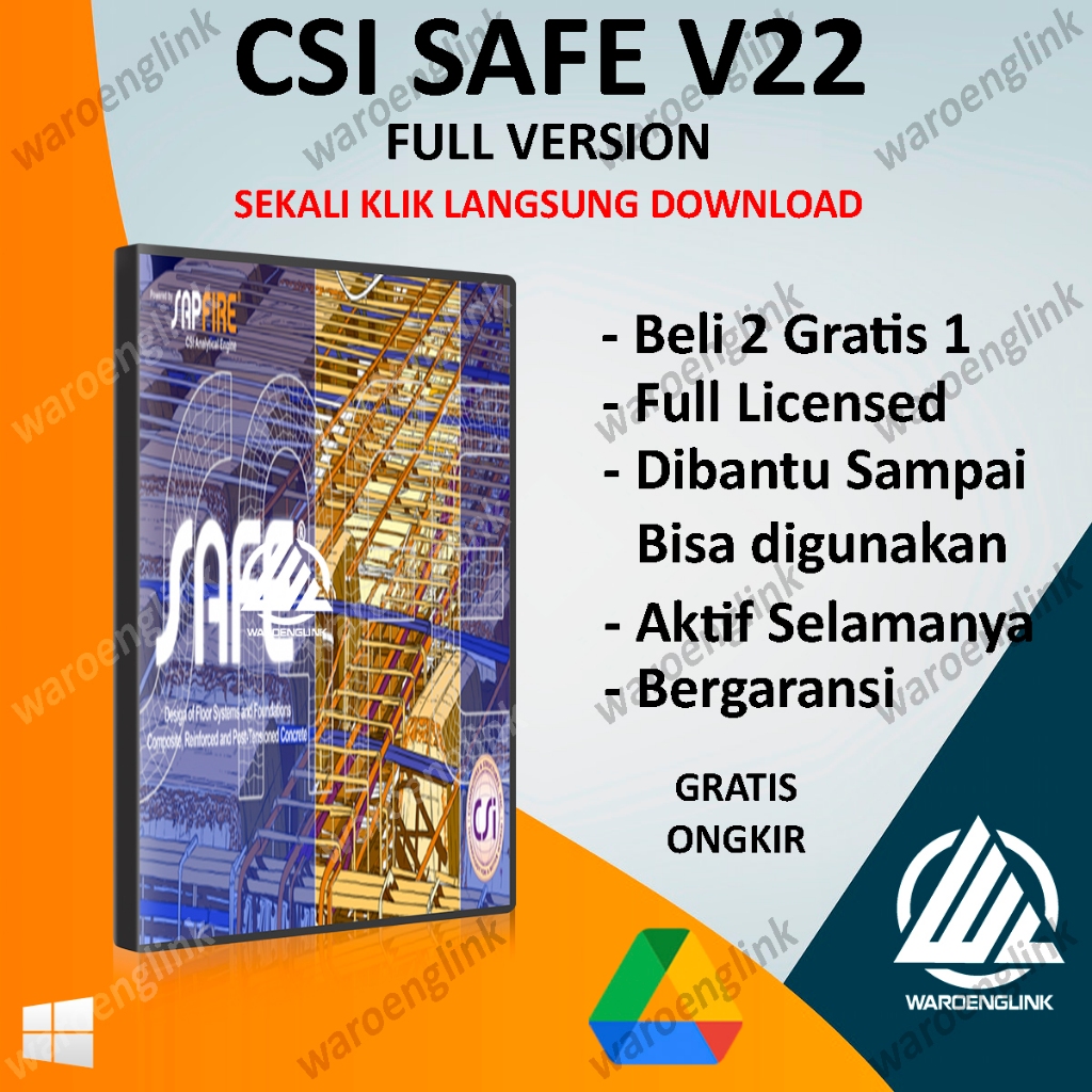 Jual CSI Safe v22 terbaru 2025 | Video Install | Windows | Full Version ...