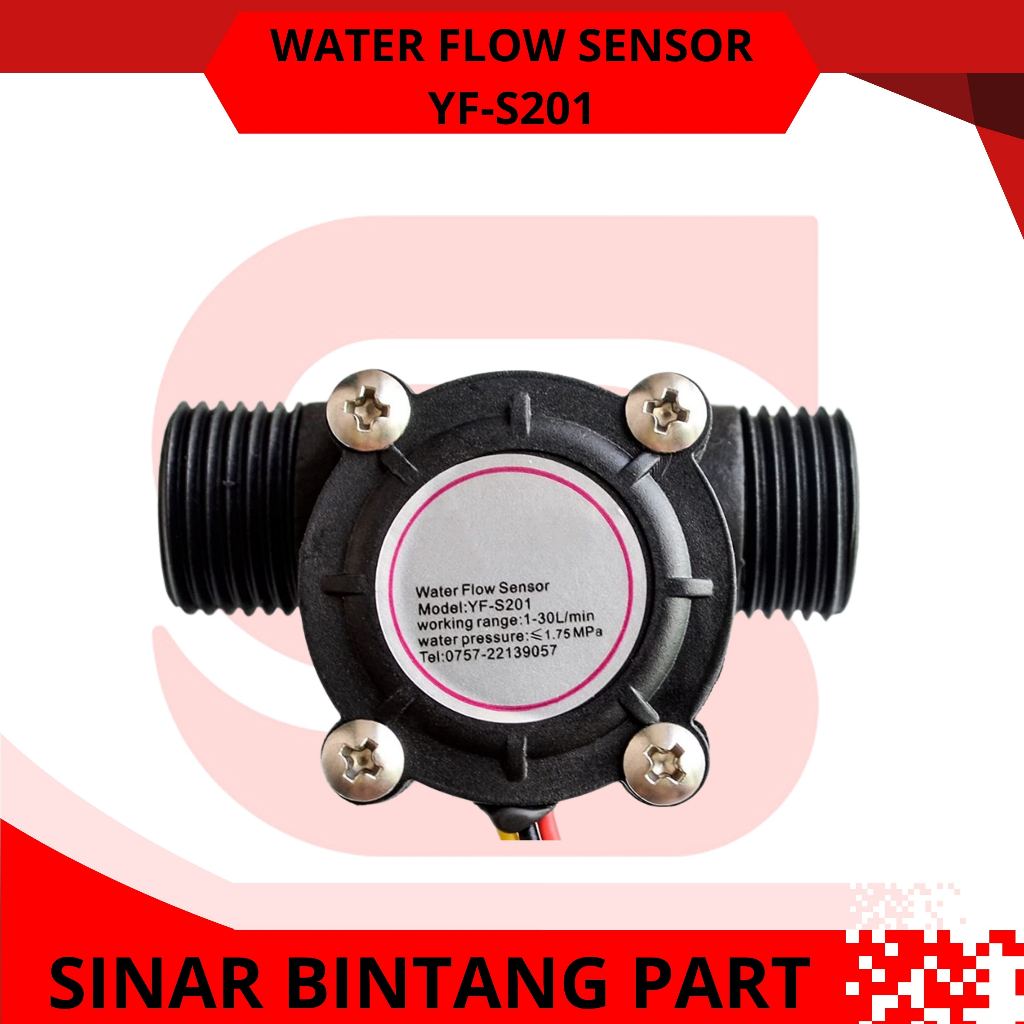 Jual WATER FLOW SENSOR YF-S201-SB99 | Shopee Indonesia