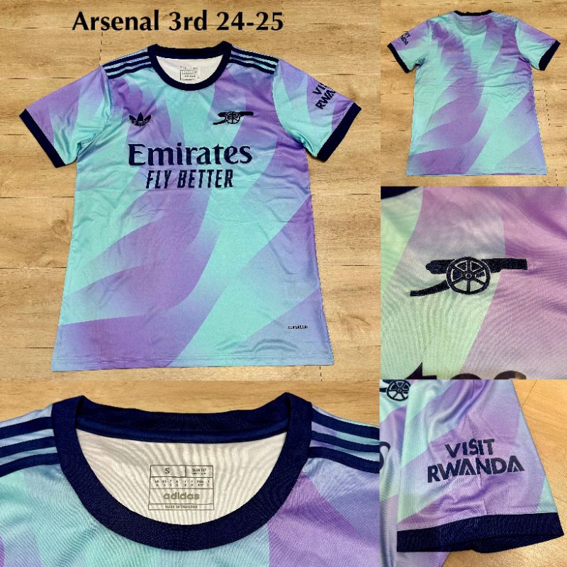 Jual JERSEY BOLA ARSENAL 3RD 24 25 2024 2025 NEW THIRD GO GRADE ORI ...