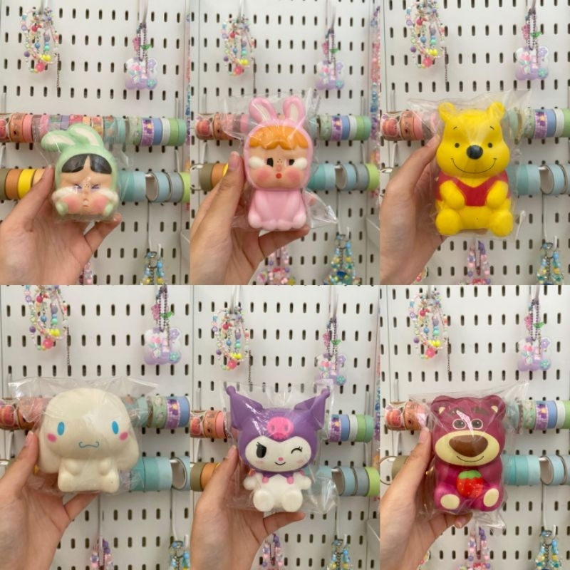 Jual Flash Sale Squishy Common Preloved Winnie The Pooh Power puff girl ...