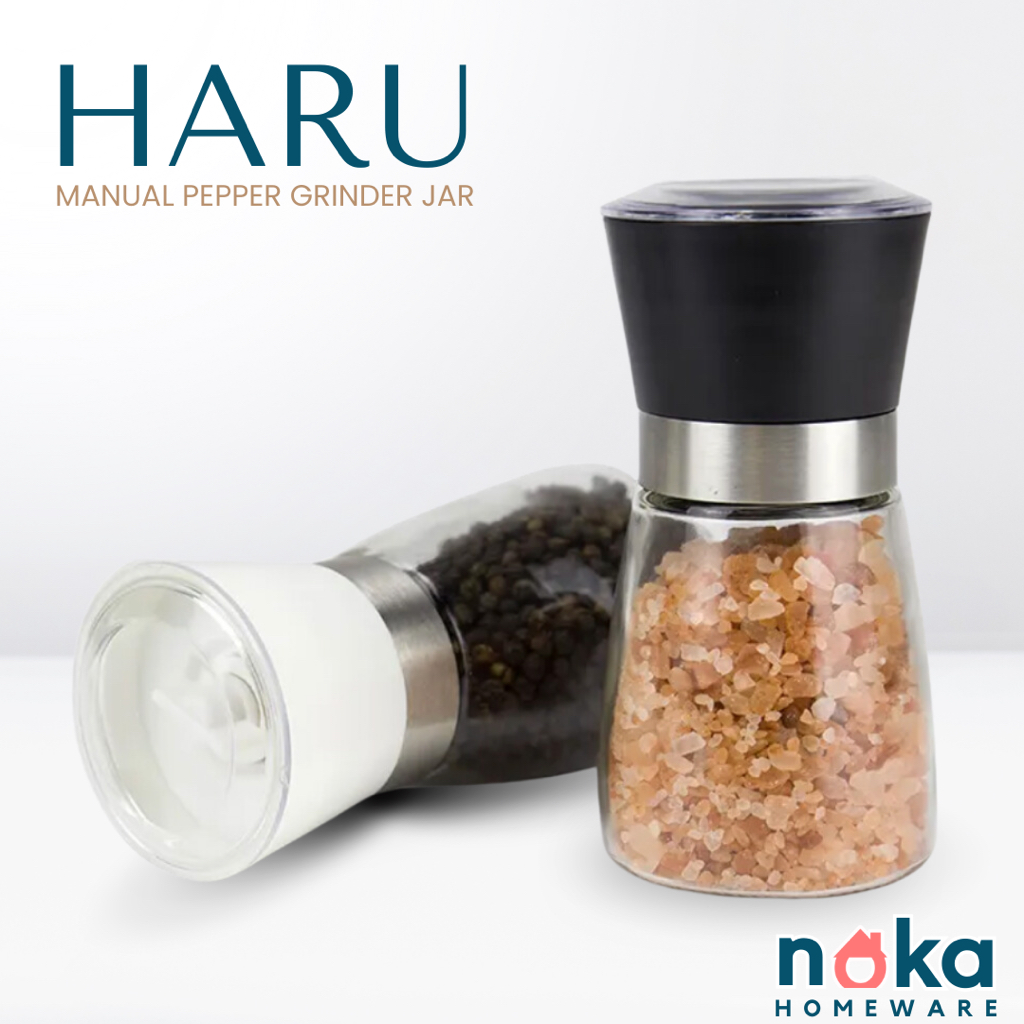 Jual NOKA | HARU Manual Hand Pepper Salt Grinder Penghalus Biji Lada ...