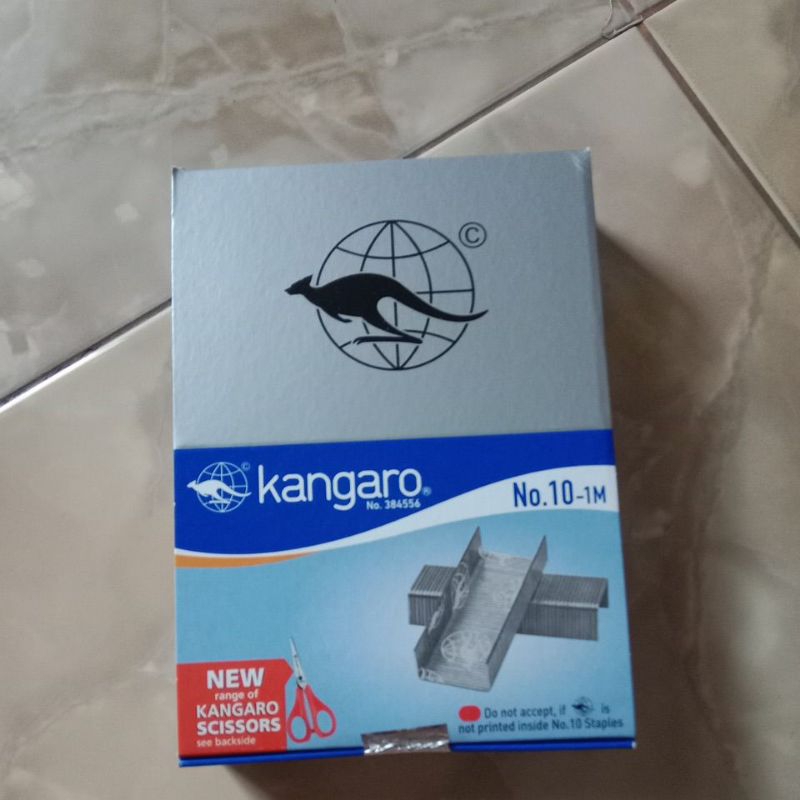 Jual isi staples kangaro kecil no 10 1 pak isi 20pcs | Shopee Indonesia