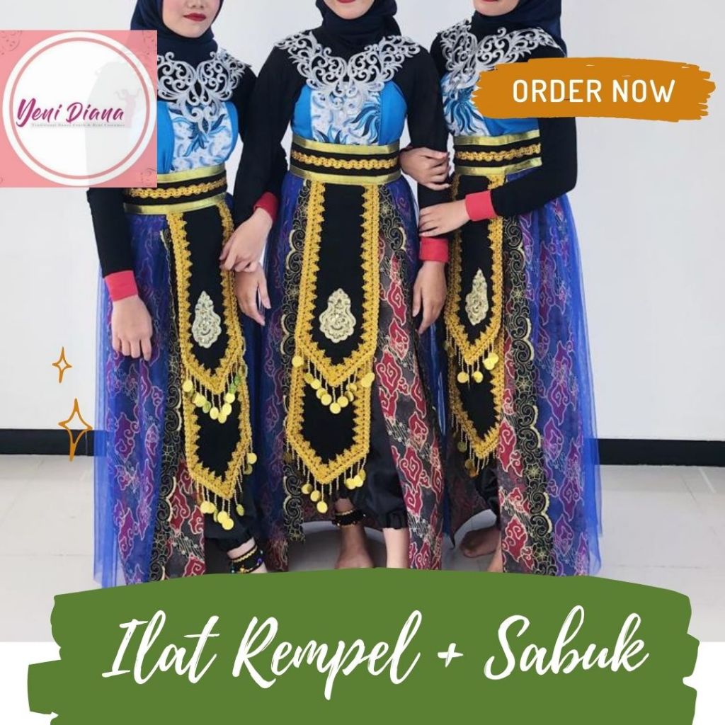 Jual 1 SET ILAT-ILAT TARI + SABUK | Shopee Indonesia