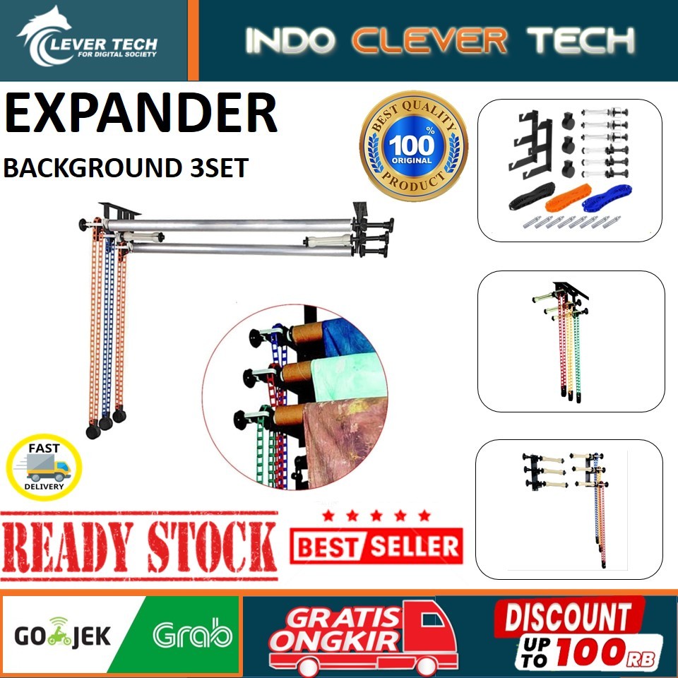 Jual Background Expander 3 Set / Outdoor 3 Set | Shopee Indonesia