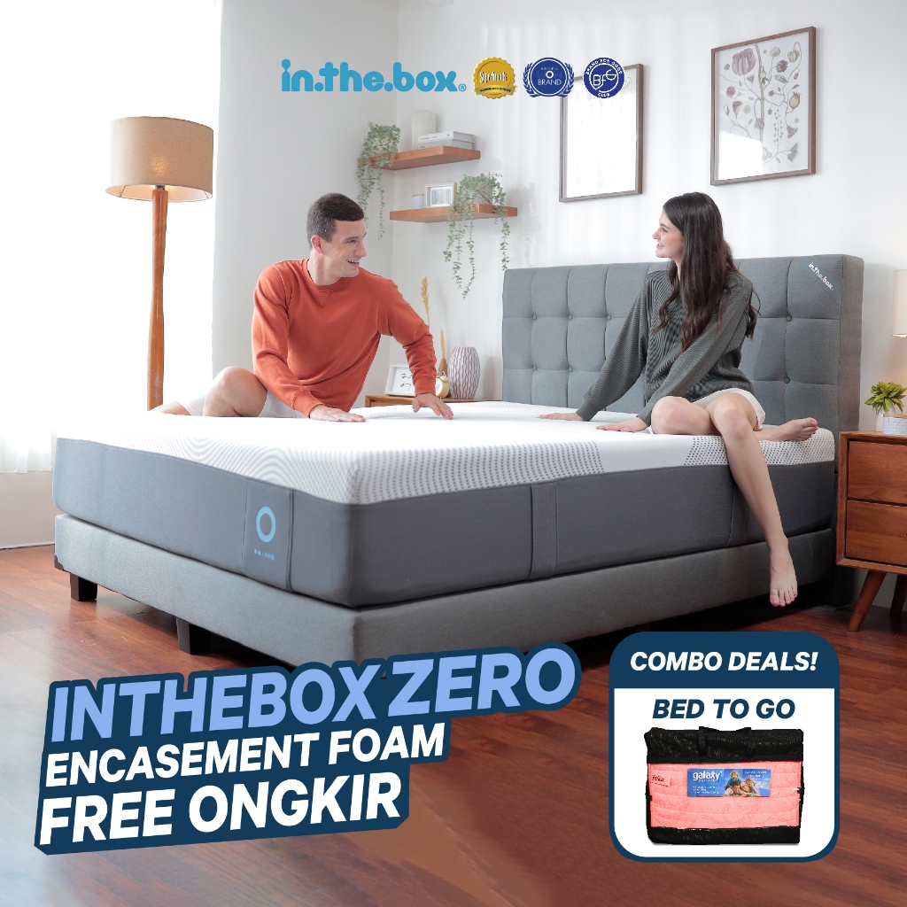 Jual [PROMO] INTHEBOX Zero Kasur Spring Bed - GRATIS Kasur Bed To Go ...