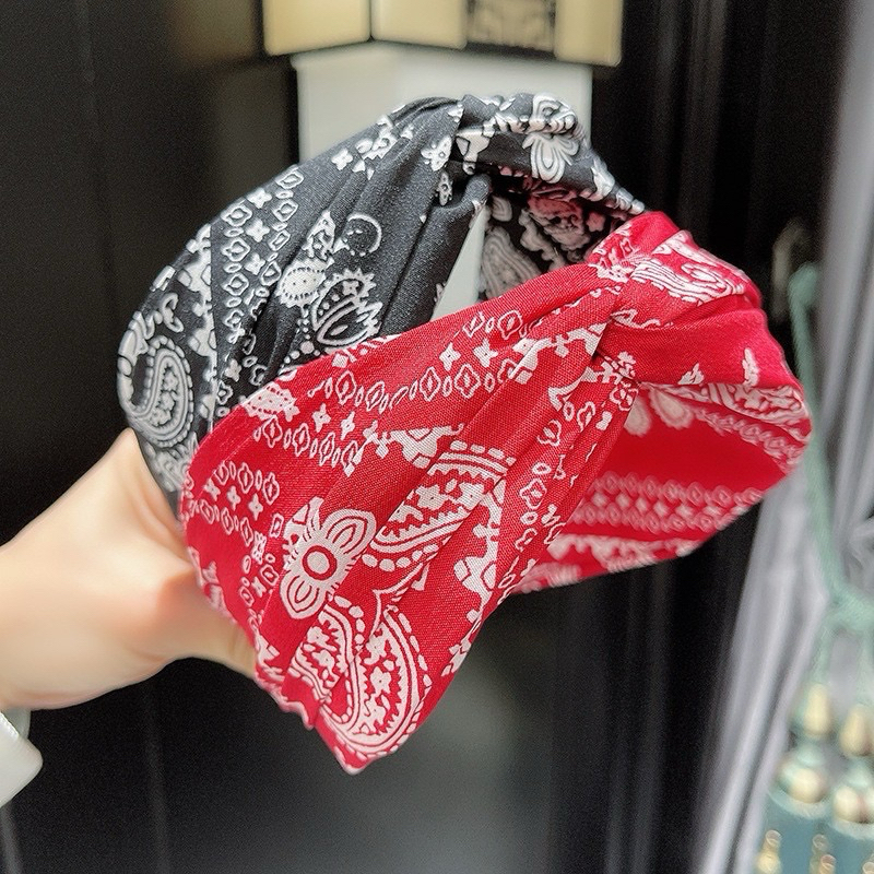 Jual Bando- Bendo FASHION/Premium Bandana Simpul Twist Elastis Ala ...