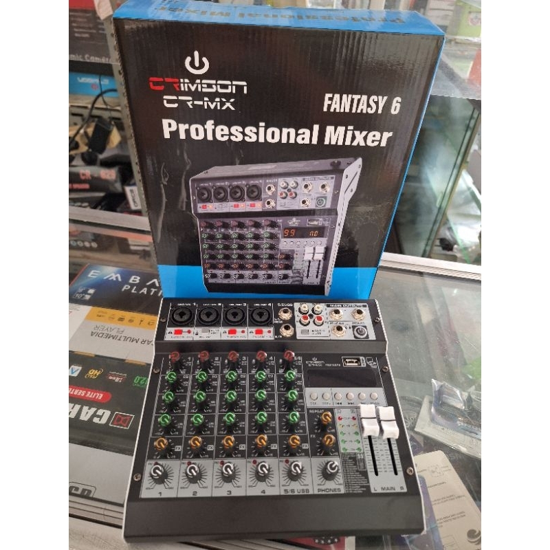 Jual Mixer Crimson Fantasy 6 Mixer Crimson 6 Channel | Shopee Indonesia