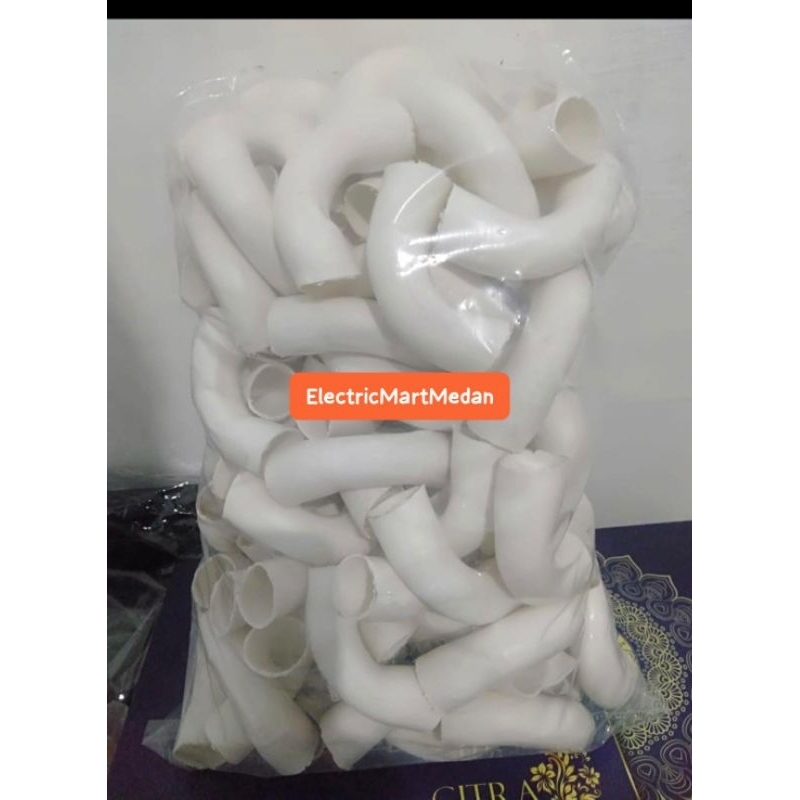 Jual elbow pipa listrik 5/8/L bow listrik 5/8 per bungkus isi 100 ...