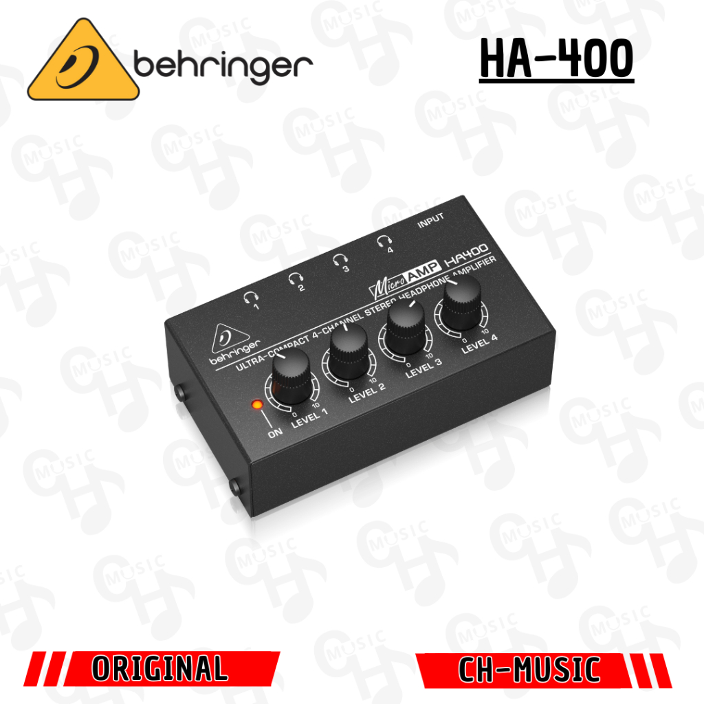 Jual ampli headphone behringer ha 400 ha400 ha-400 | Shopee Indonesia