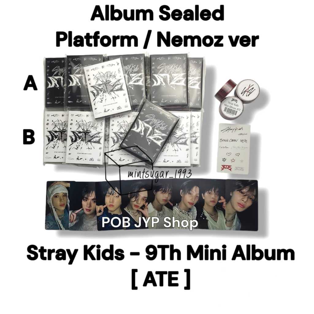Jual [ READY STOCK SEALED + POB JYP SHOP ] STRAY KIDS - 9Th Mini Album ...