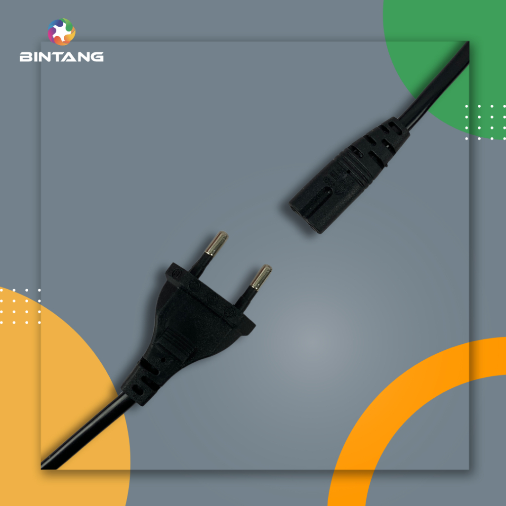 Jual KABEL POWER/LISTRIK 2 PIN 1.5M | Shopee Indonesia