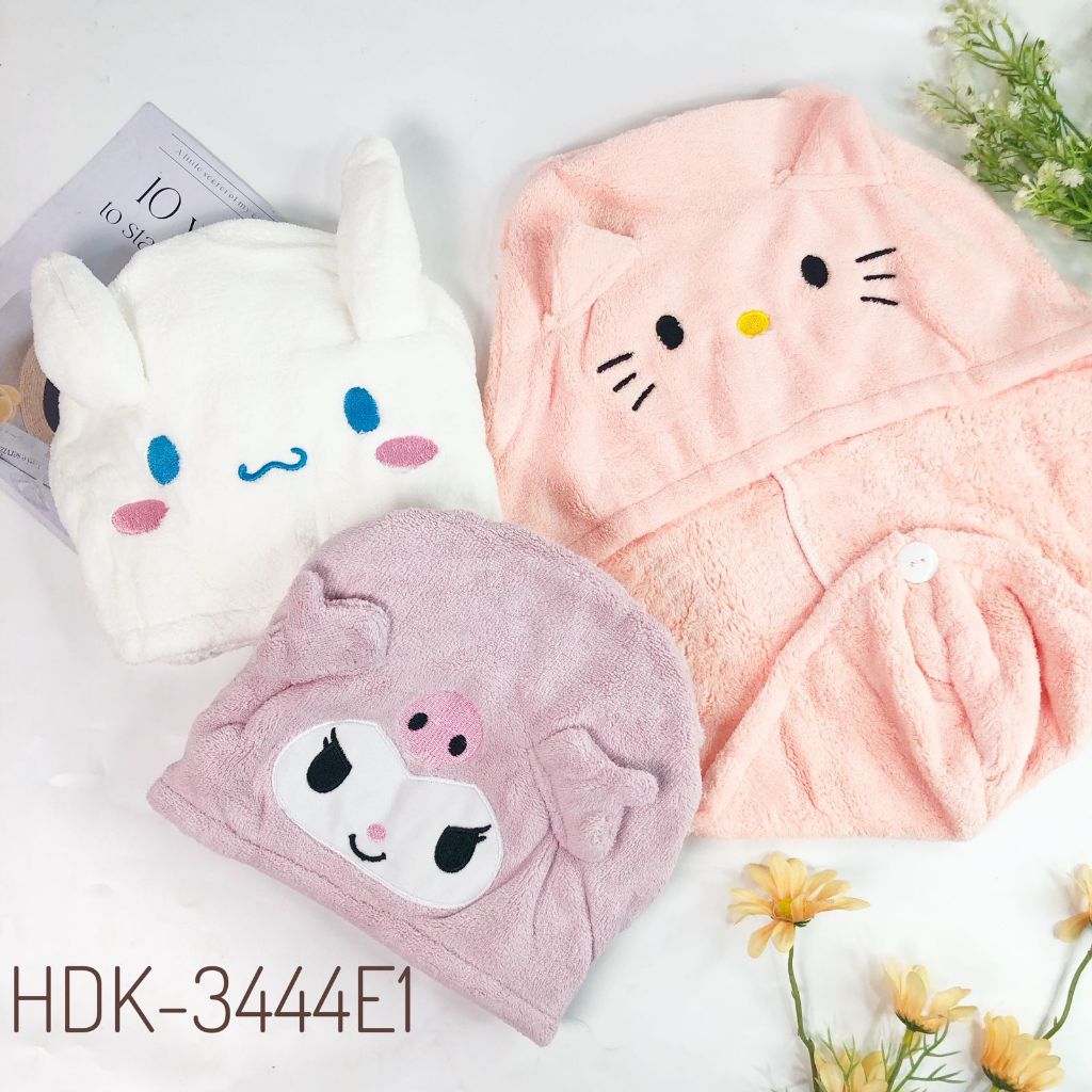 Jual Handuk Rambut Sanrio Towel Dry Hair Dewasa Pengering Rambut Kepala ...