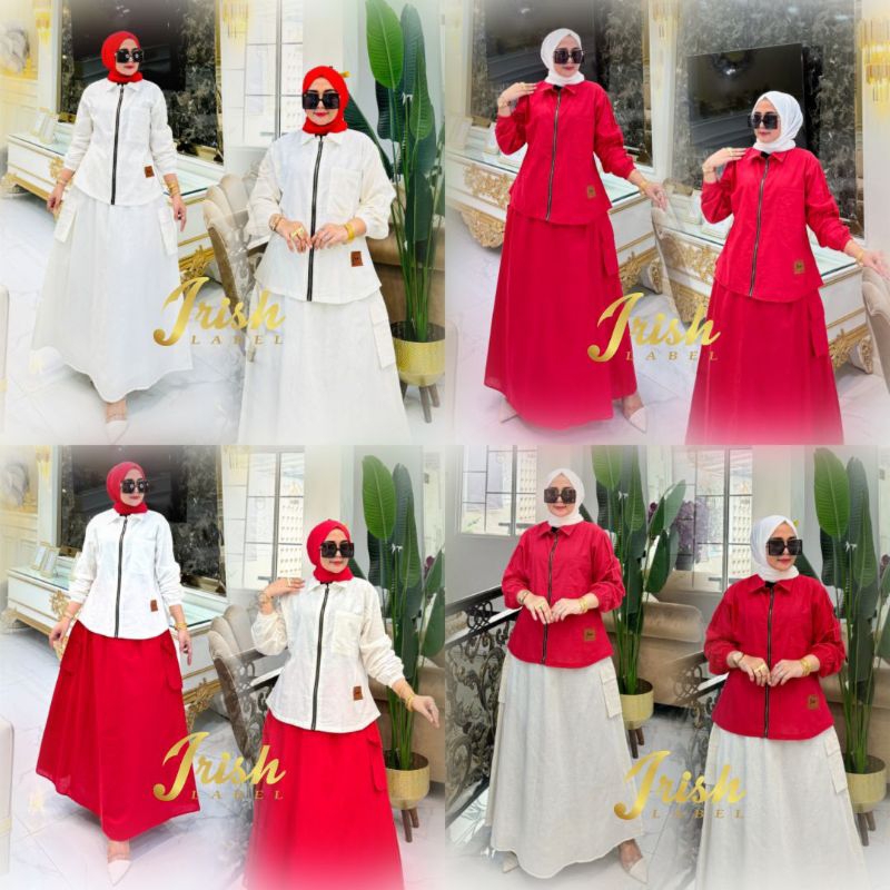 Jual CAIRO SET EDISI AGUSTUSAN MERAH PUTIH BY IRISH LABEL | Shopee ...