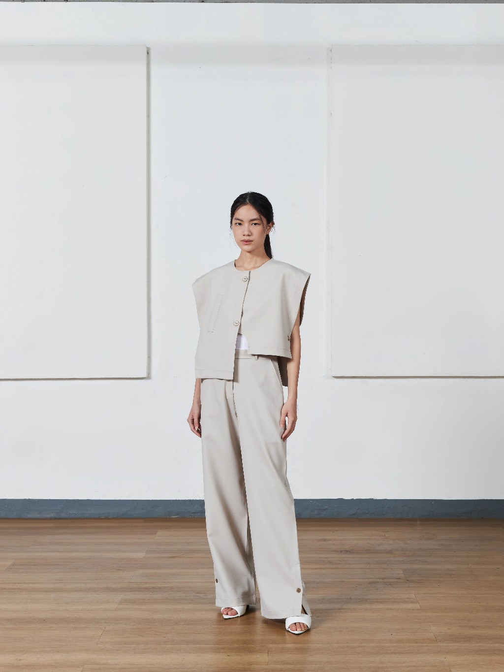 Jual Moon Cropped Vest | Shopee Indonesia