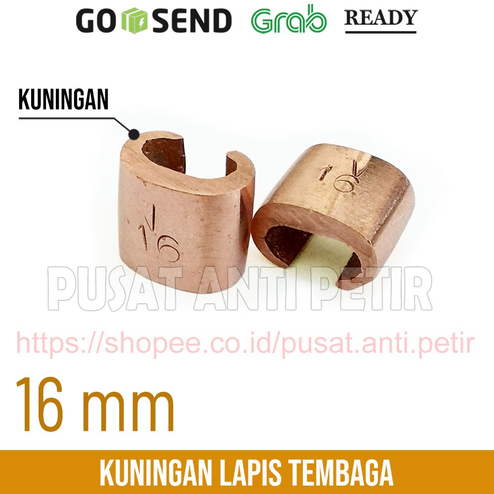 Jual Klem Kabel BC 16mm Type C / Klem C Kabel Grounding / Sambungan ...
