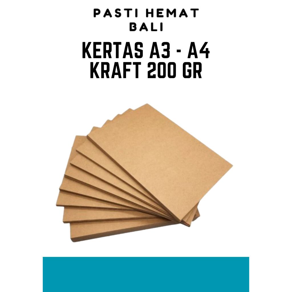 Jual KERTAS KRAFT I SAMSON A3 I A4 | KERTAS COKLAT | KERTAS BUNGA ...