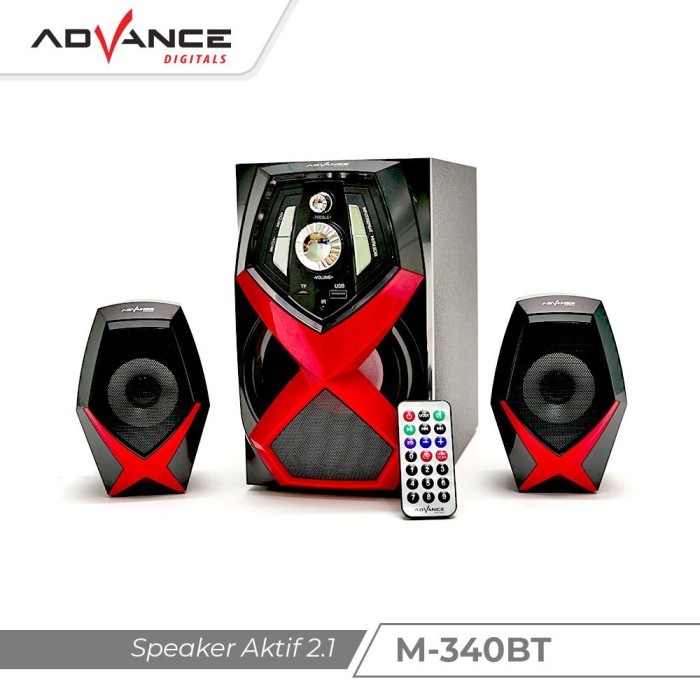 Jual Speaker Advance M340BT Multimedia Speaker Bluetooth with Subwoofer ...