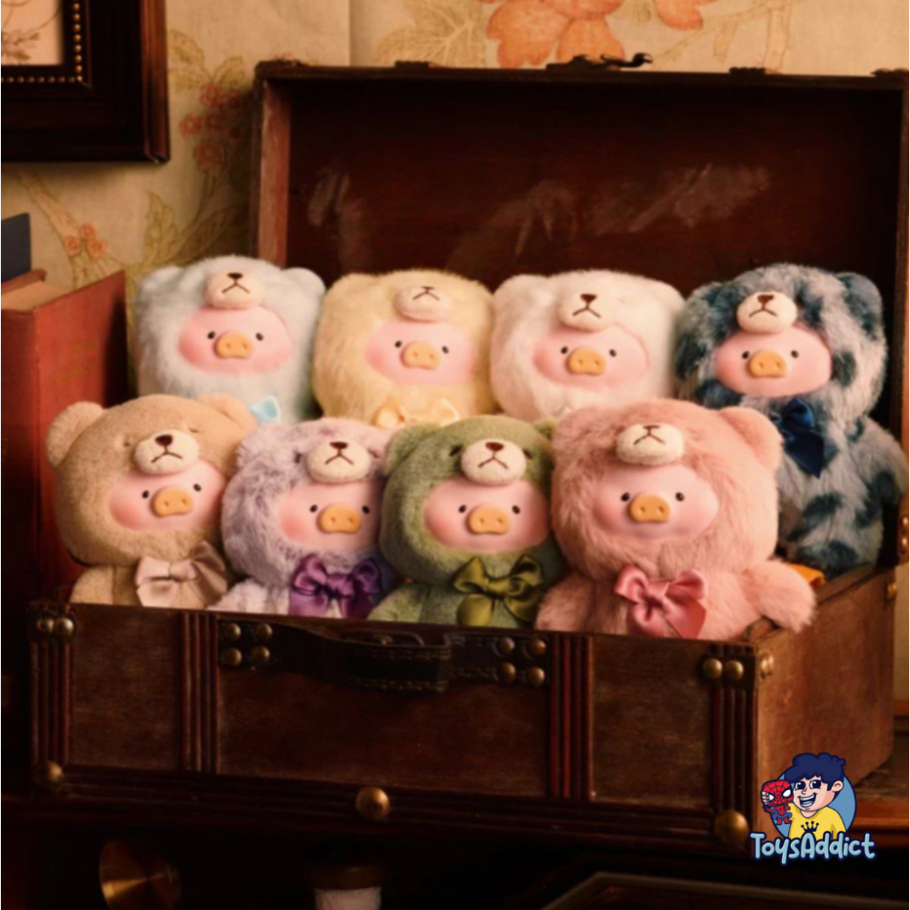 Jual Toyzeroplus Teddy Lulu Plush - Lulu The Piggy Vinyl Face 1 PCS ...