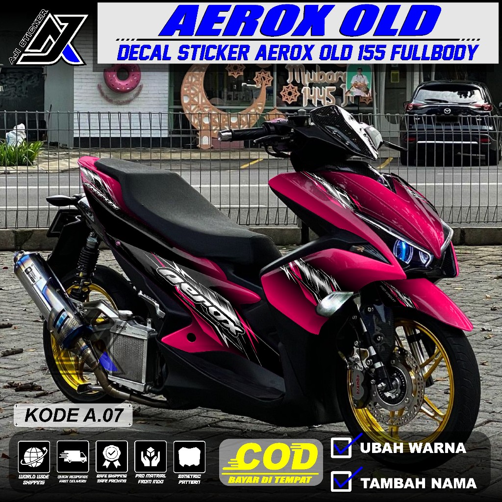 Jual (COD)Sticker Decal Aerox 155 Old Full Body - Decal Sticker Aerox ...