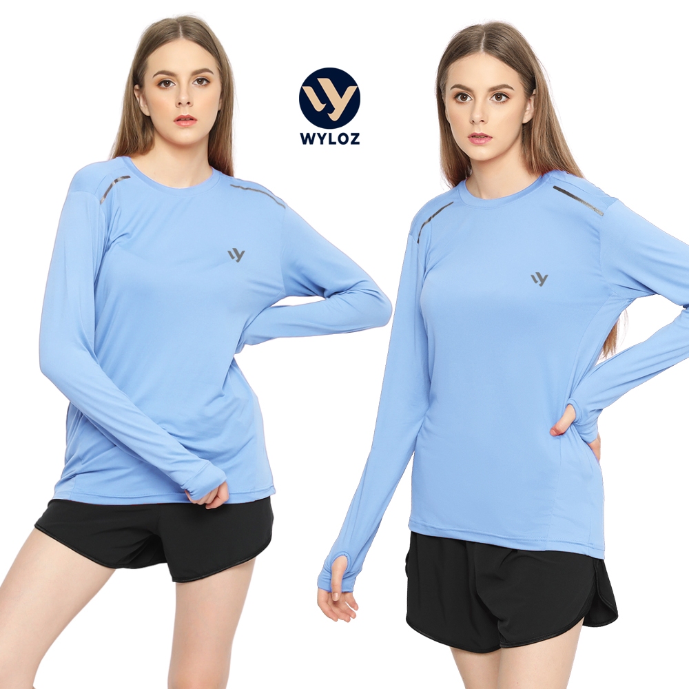 Jual Wyloz Baju Jersey Olahraga Kaos Sport Lengan Panjang Lari Running ...