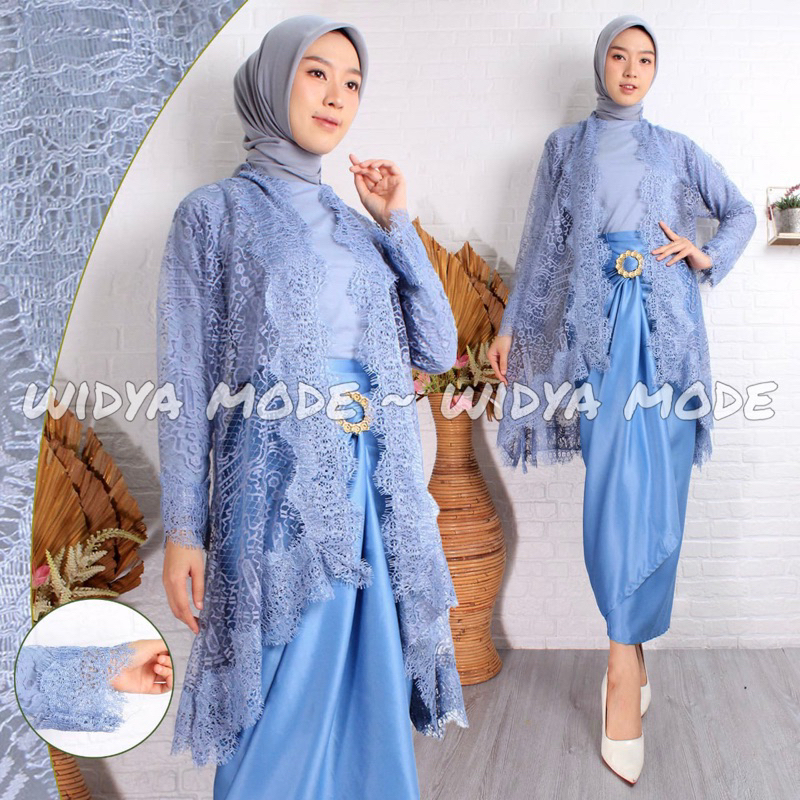 Jual Outer Brukat Renda / Outer Kondangan Kekinian / Stelan Outer ...