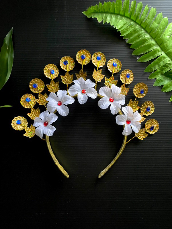 Jual MAHKOTA BANDO BUNGA HANA SAKURA HIASAN KEPALA TARI | Shopee Indonesia